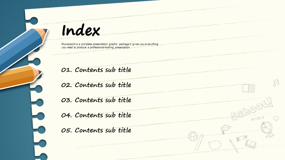 Pencil PPT Wide – Goodpello