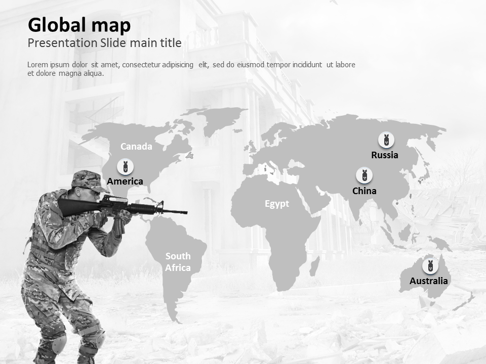 War PowerPoint Template – Goodpello