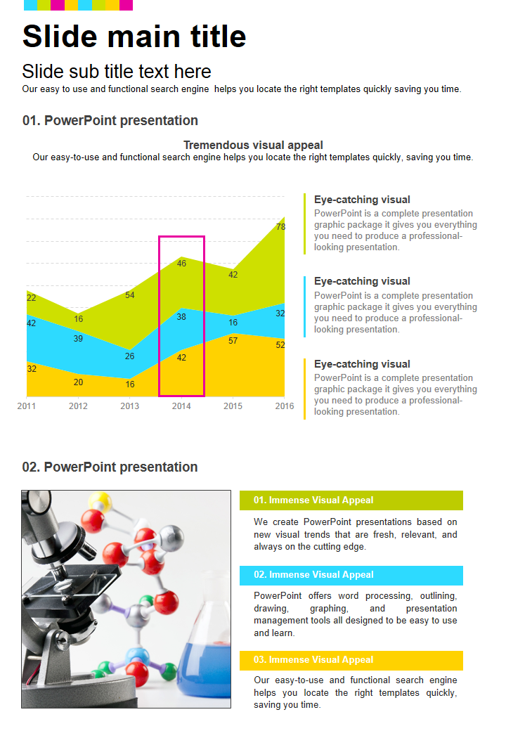 Chemistry Lab Vertical Presentation Template – Goodpello