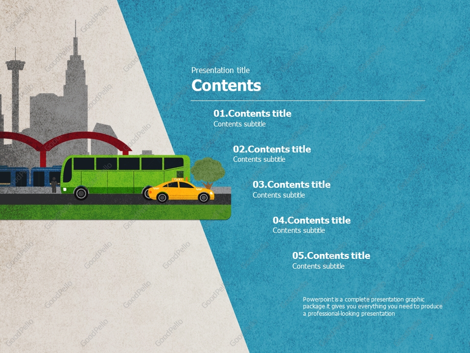 Transportation PPT Template | Goodpello