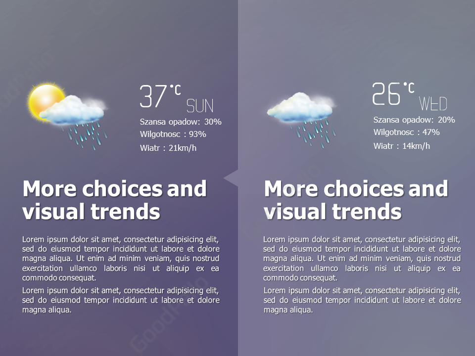 Weather Forecast PPT | 고퀄리티 프레젠테이션 템플릿 굿펠로