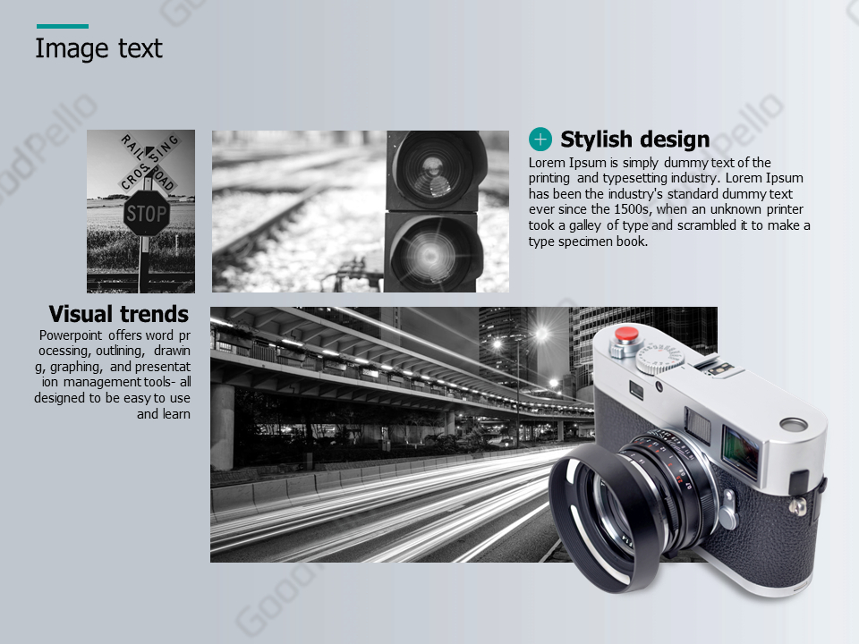 Camera PPT | 고퀄리티 프레젠테이션 템플릿 굿펠로