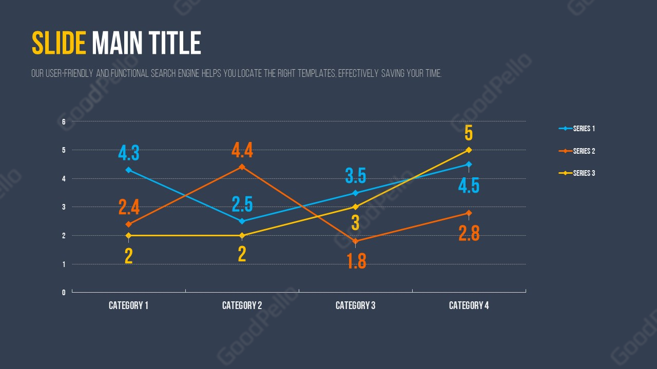 Free Straight Line PPT 
